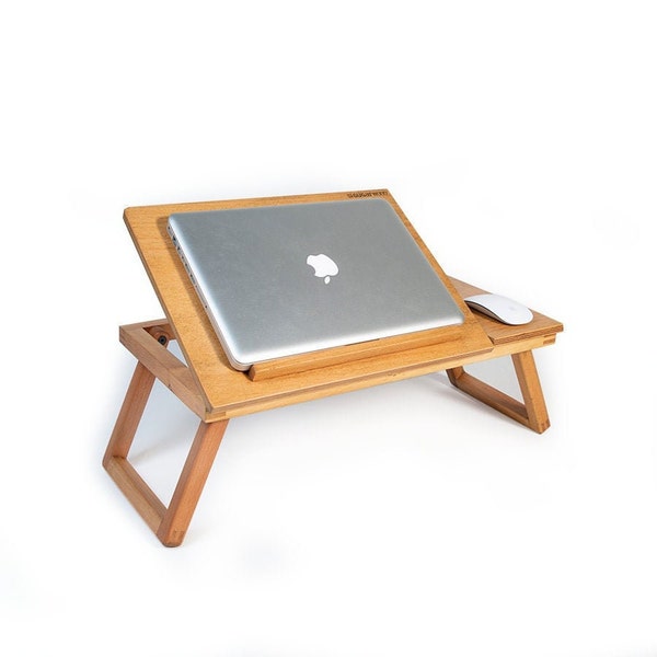 Wooden Folding Laptop Table - Etsy