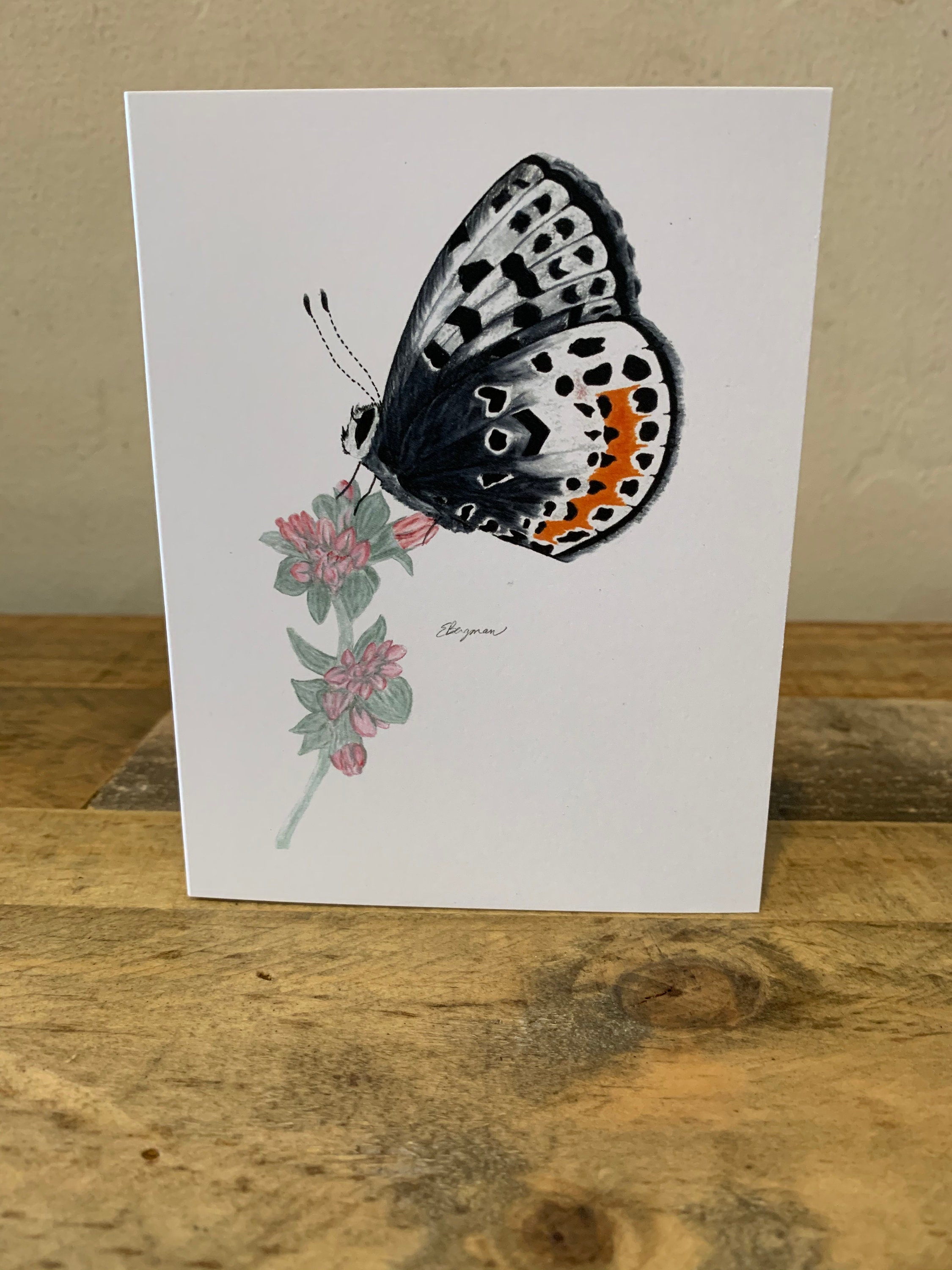 Butterfly Card Art Butterfly Card Set Butterfly Set - Etsy
