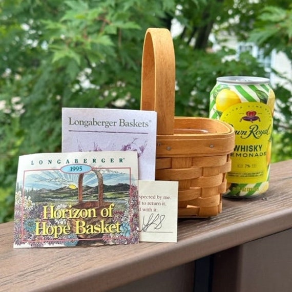 Longaberger Horizon of Hope American Cancer Society Basket - Etsy