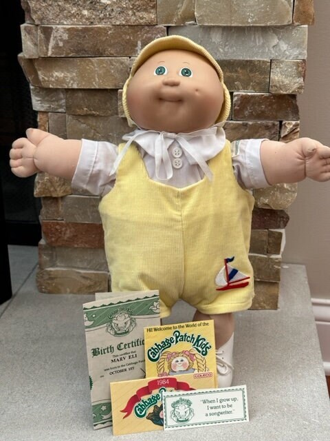 Cabbage Patch Boy Preemie Doll Coleco 1984 - Etsy