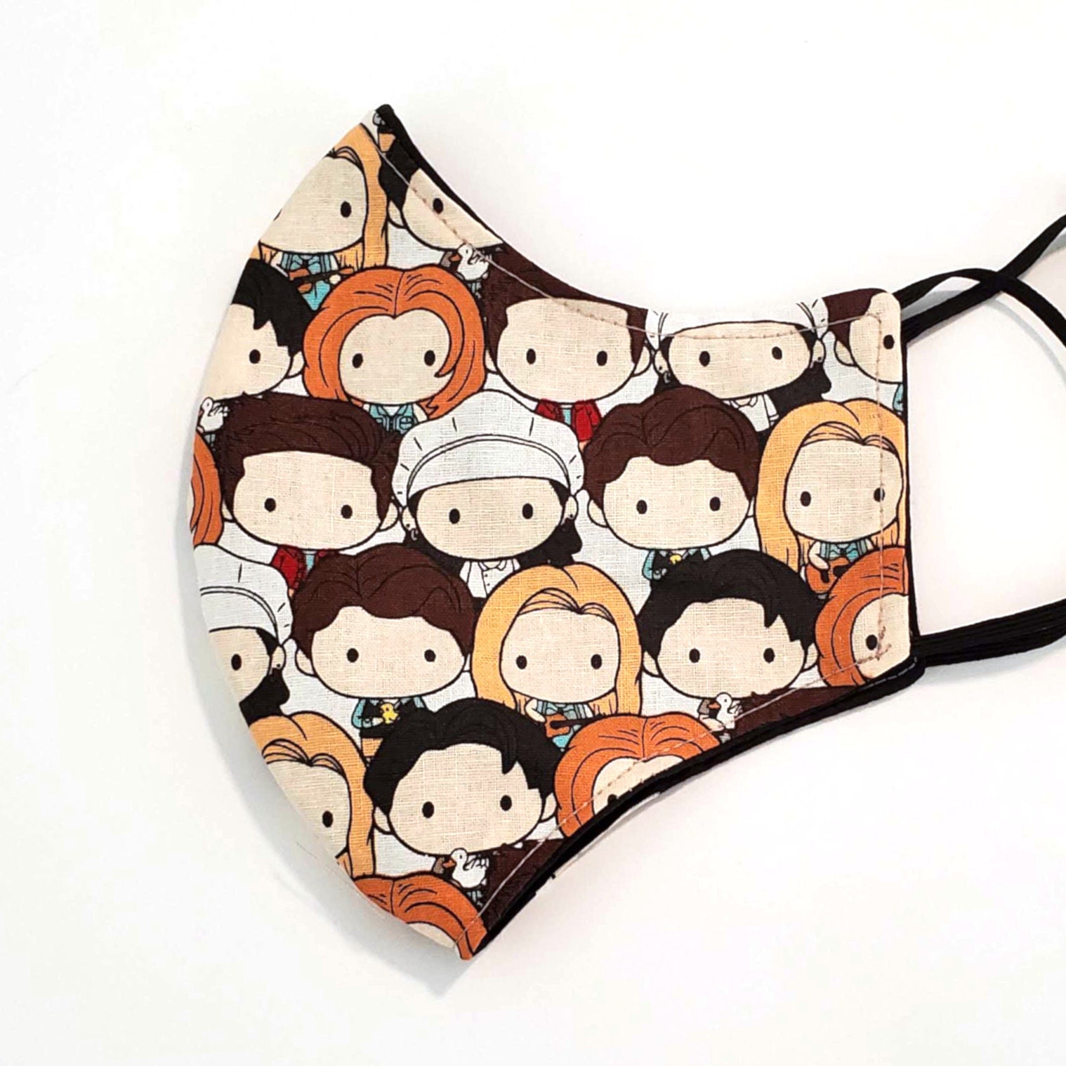 Buy Handsewn Mask FRIENDS TV Show Face Covering 2 Layer Face Online in ...