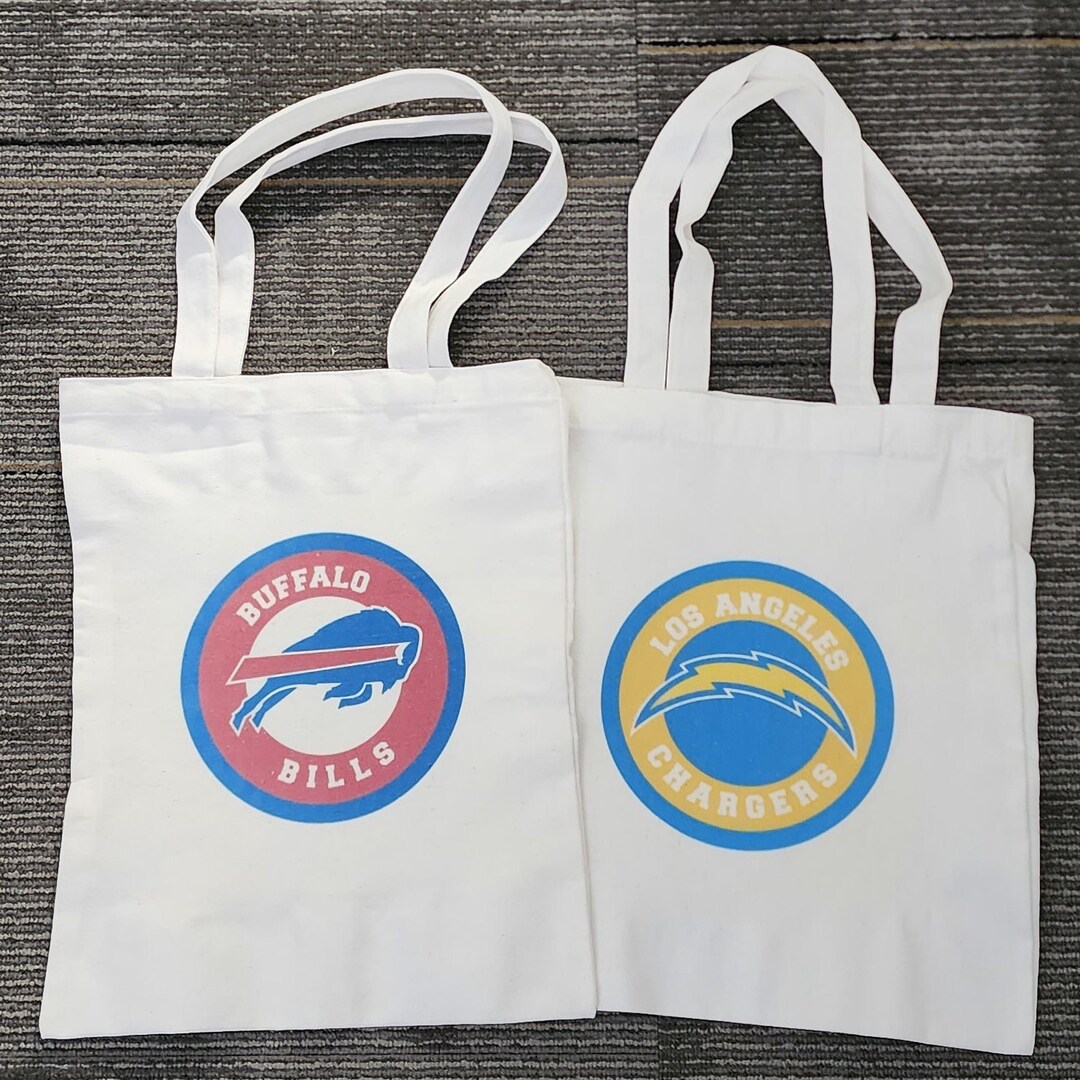 NFL Teams Handmade 13x14 Tote Bag, Shopping Bag, Grocery Bag - Etsy
