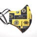 Boston Bruins Blocks Mask, 3 Layer NHL Face Mask With Adjustable ...