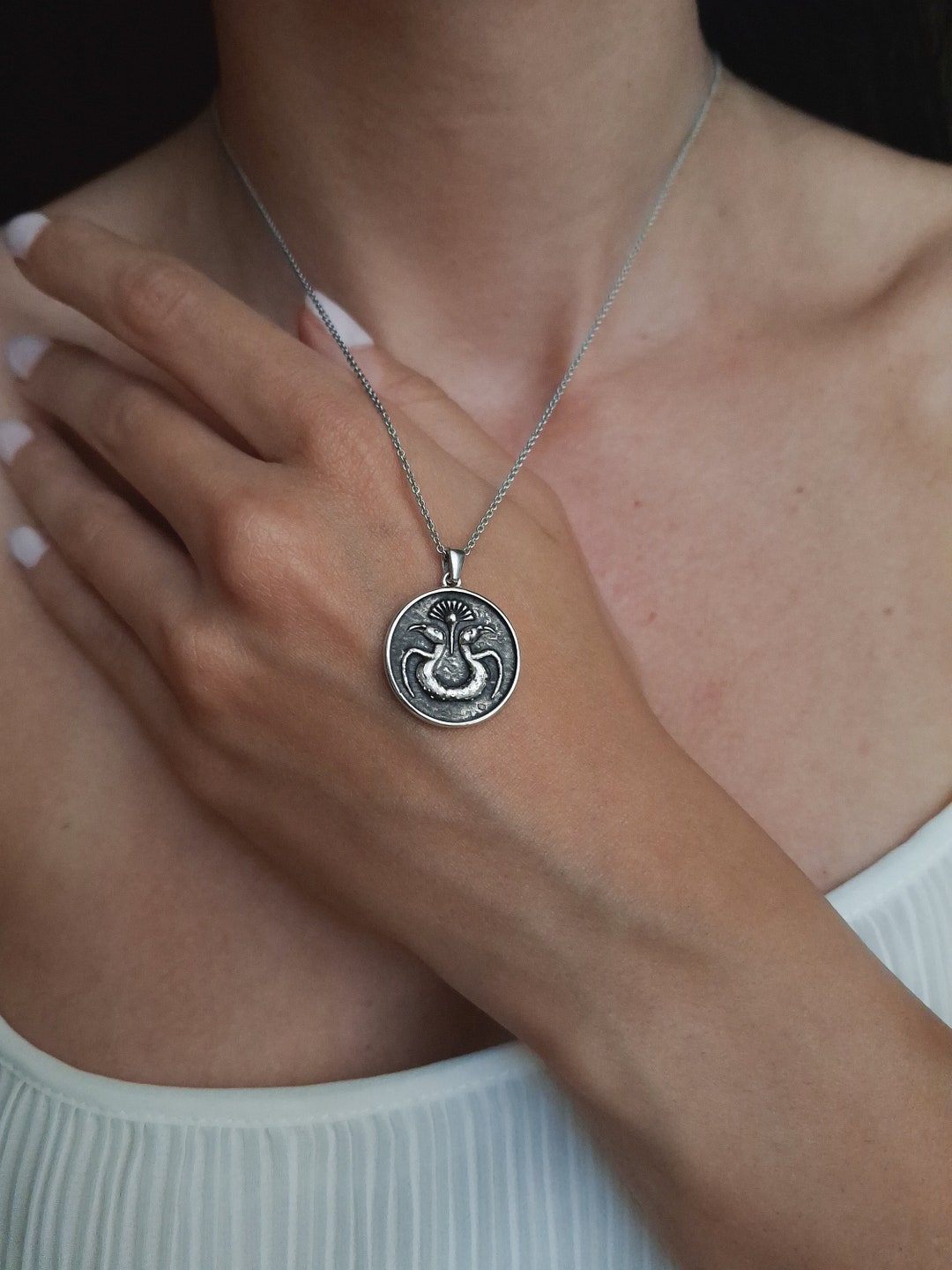 Hera Necklace •ancient Greek Gods Necklace • Peacock Necklace • Olympian Gods Jewelry• Oxidized ...