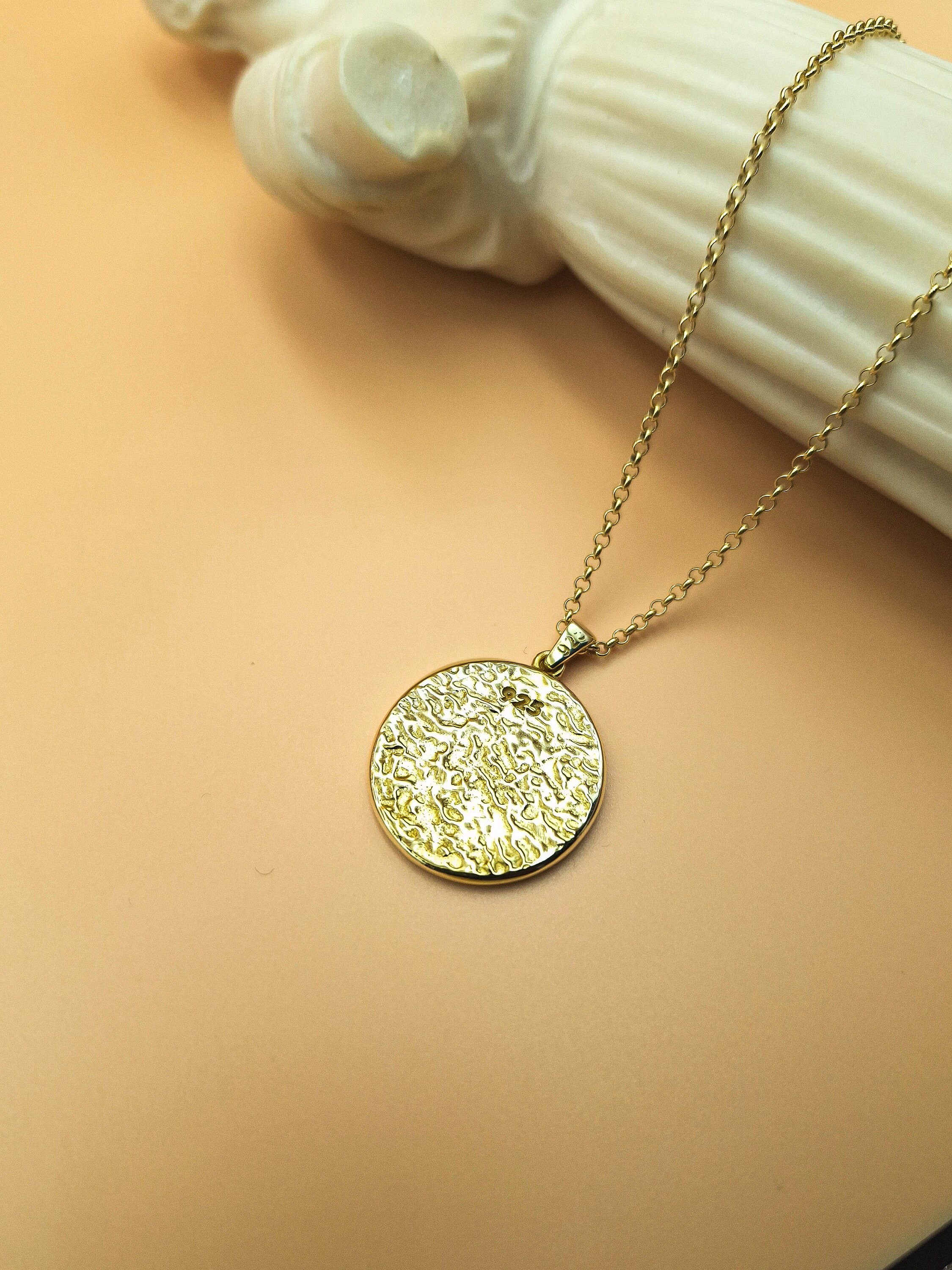 Apollo Necklace Ancient Greek Coin Necklace Apollo Pendant Olympian ...