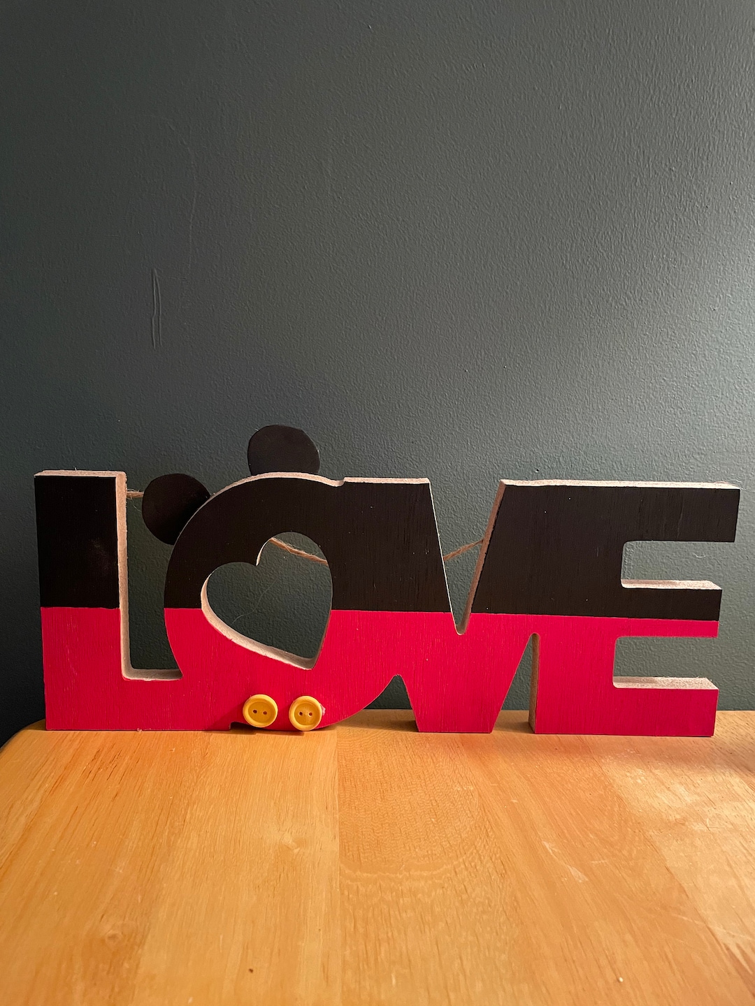 Disney Love Sign - Etsy
