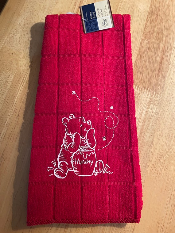 Winnie the Pooh Kitchen/Dish Towel | Etsy