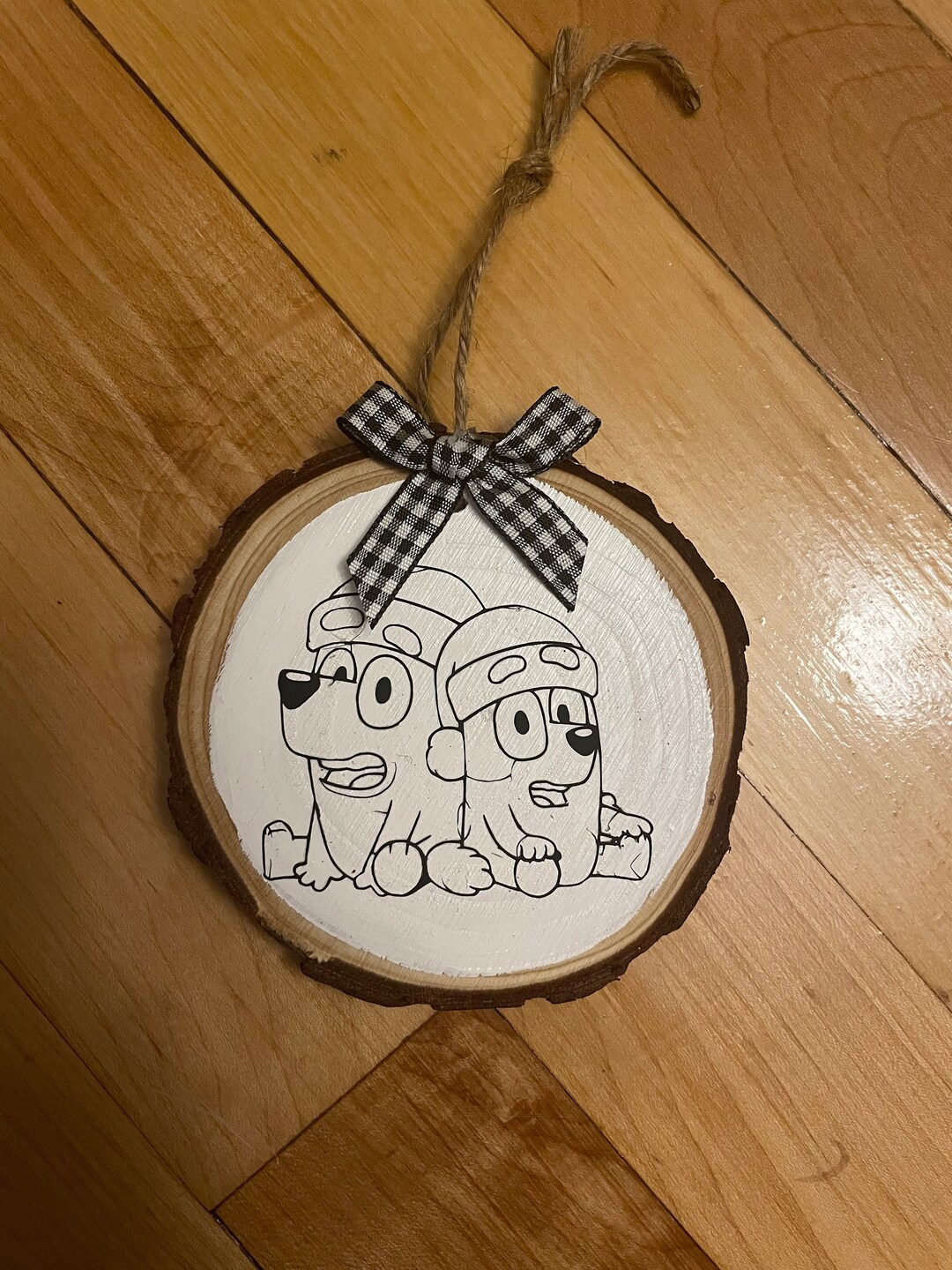 Bluey & Bingo Ornament - Etsy