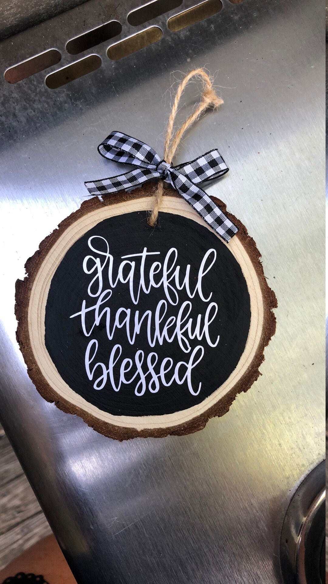 Grateful, Thankful & Blessed Hanging Decor/ornament - Etsy