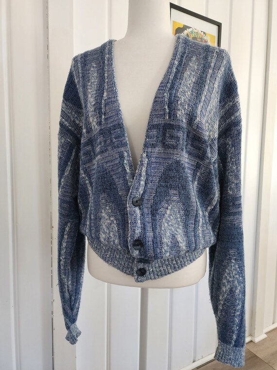 Vintage retro cardigan l - Gem