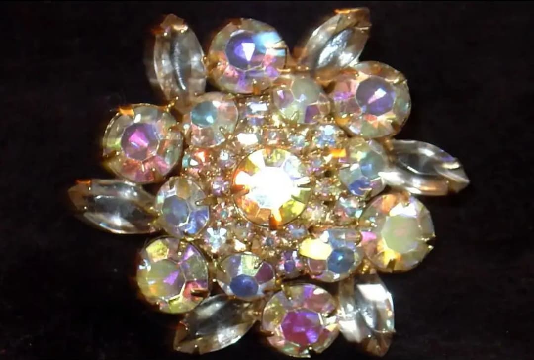 Stunning Vintage Juliana Rhinestone Brooch Yummy! - Etsy