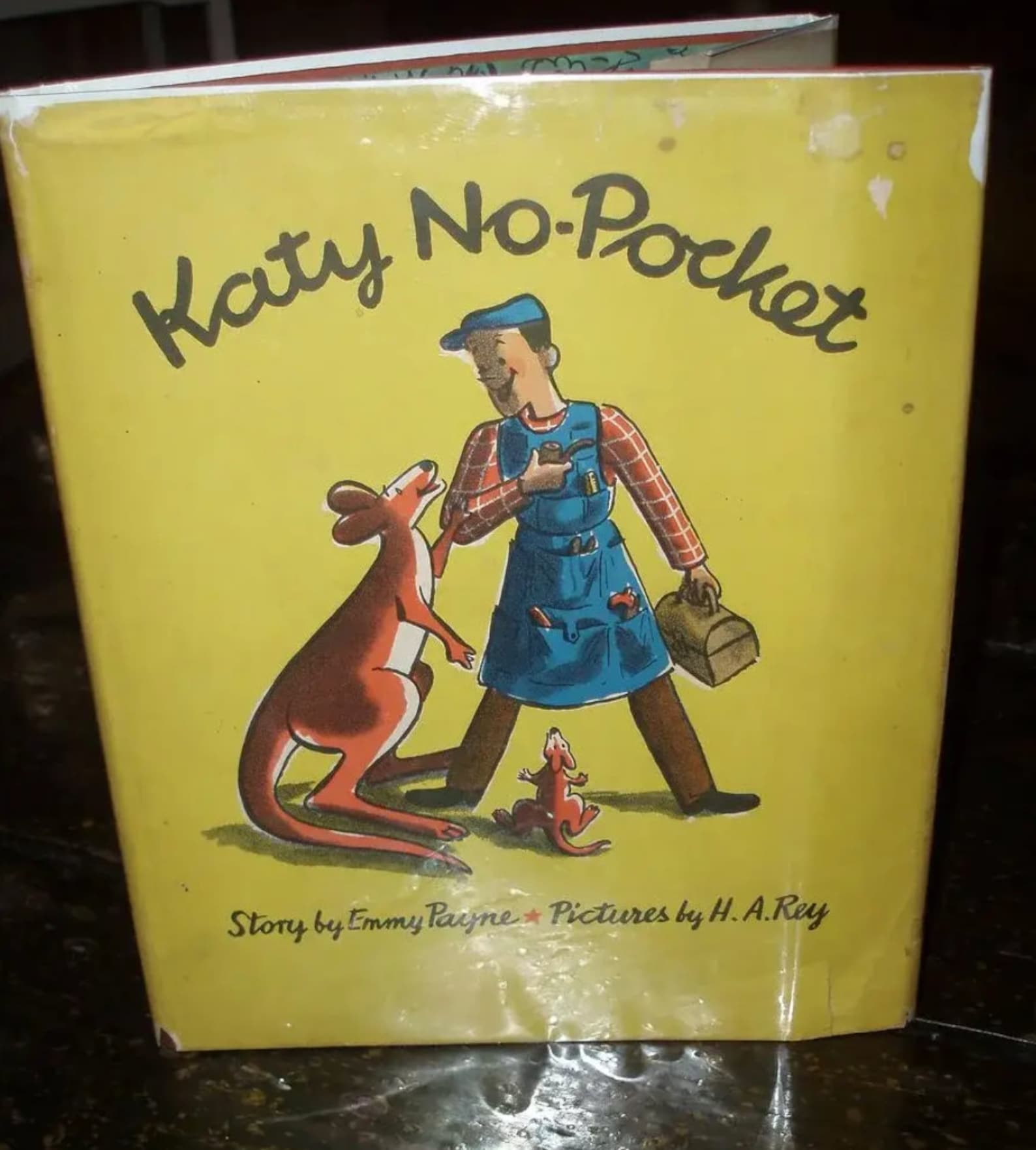 Katy No-pocket, 1944, 1st Edition , 1st Printing in DJ , H.A REY , Emmy ...