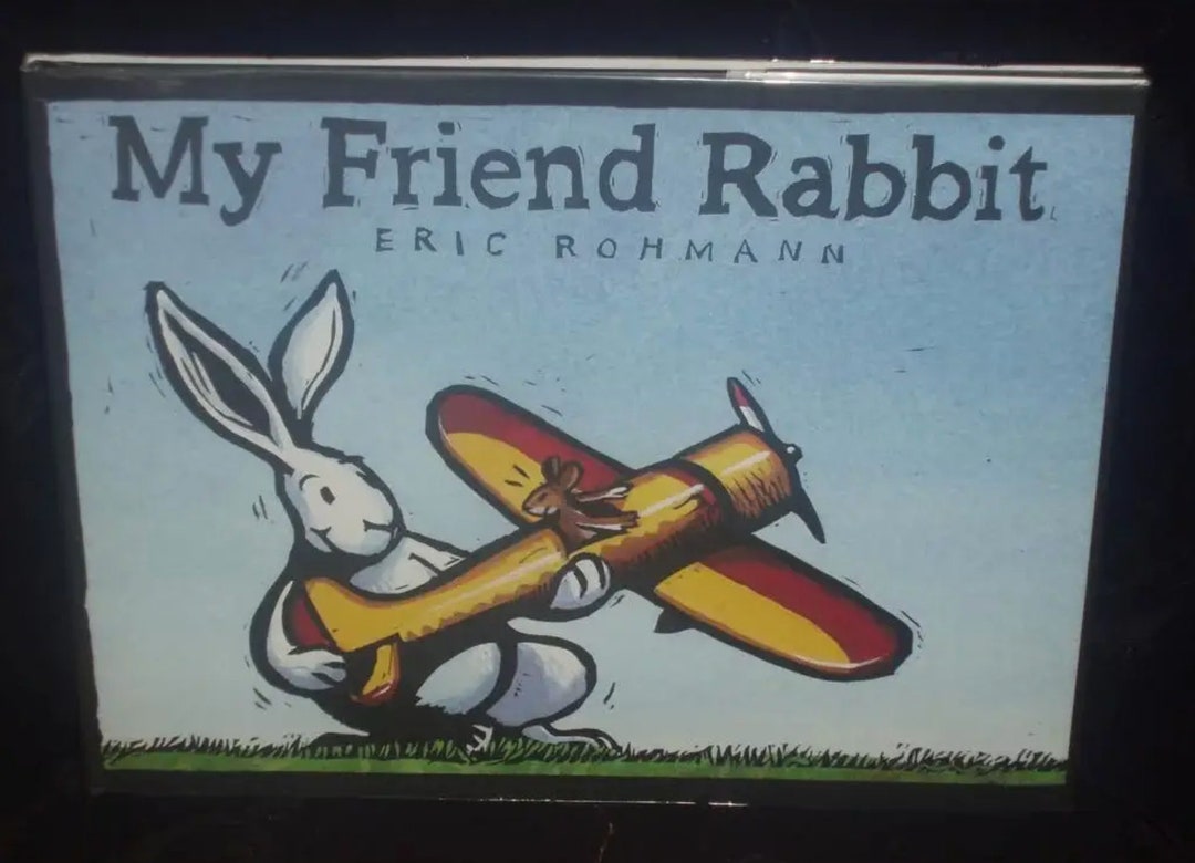 My Friend Rabbit, 1st Printing , SIGNED , Caldecott Award , Eric ...