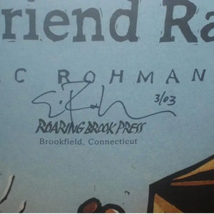 My Friend Rabbit, 1st Printing , SIGNED , Caldecott Award , Eric ...