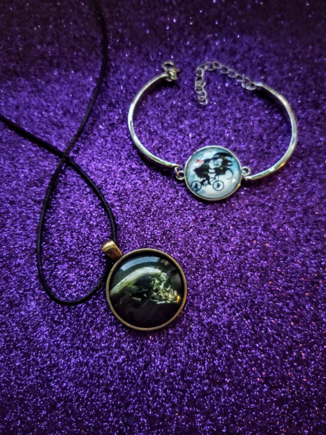Alien Xenomorph Jewelry Creepy Halloween Spooky Goth Jewelry - Etsy