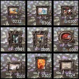 Macabre Art Victorian Frame Ornament Magnet Horror Medieval Goth Home ...
