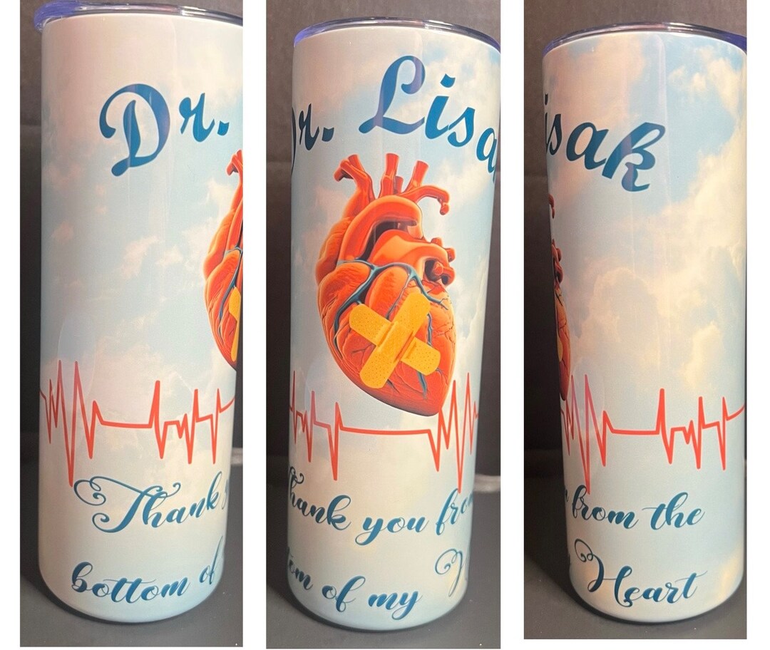 Cardiologist Tumbler - Etsy