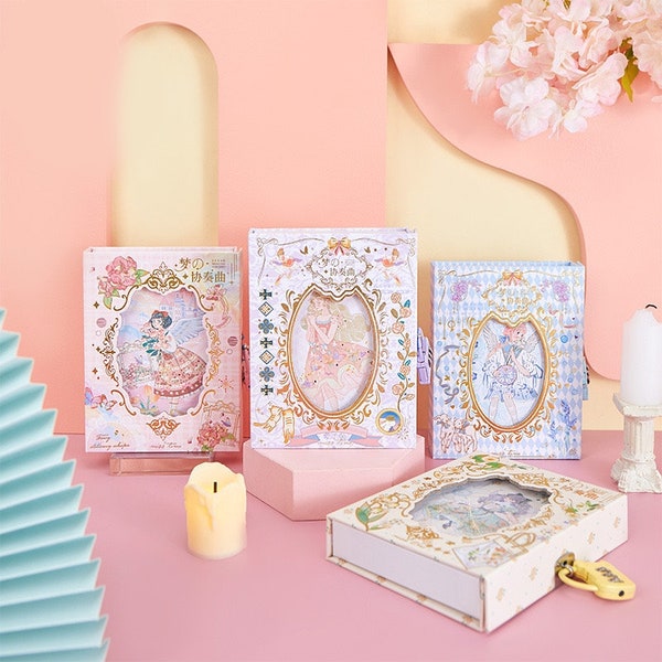 Hardcover Ruled Journal Pastel Pink Notebook Lined Notebook Aesthetic ...