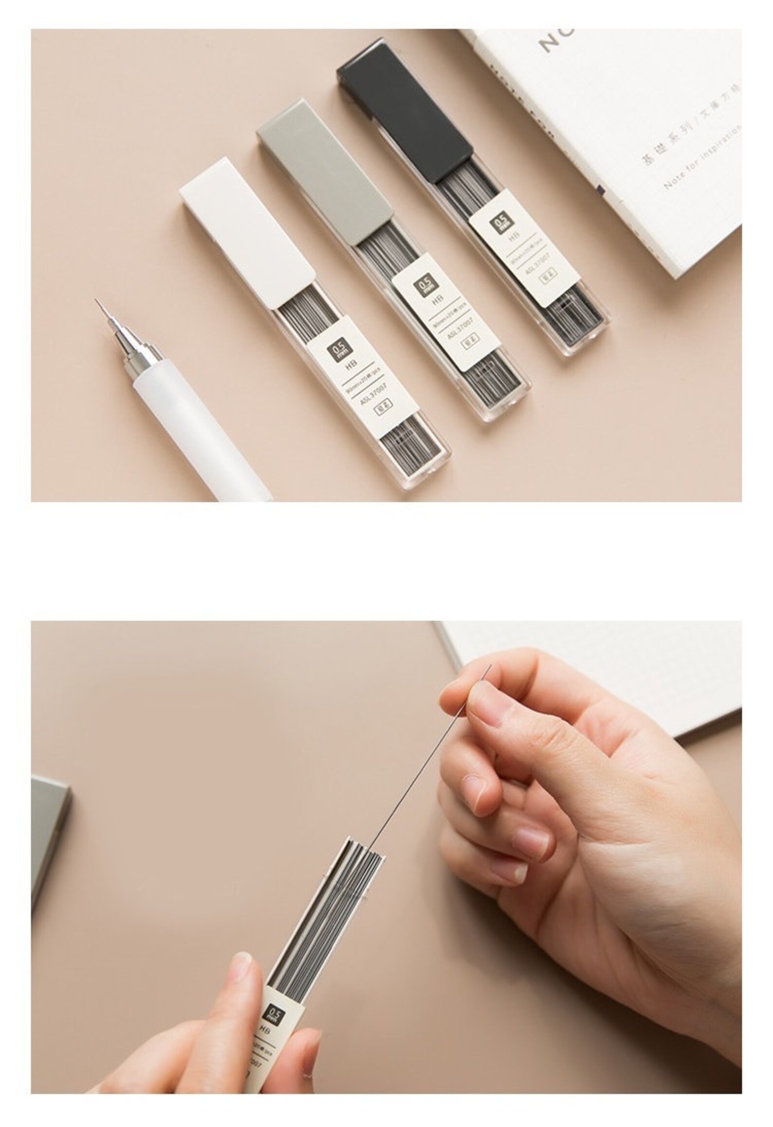 0.5mm Mechanical Pencil Refill One Pack 20 Minimalist Pencil Refill ...