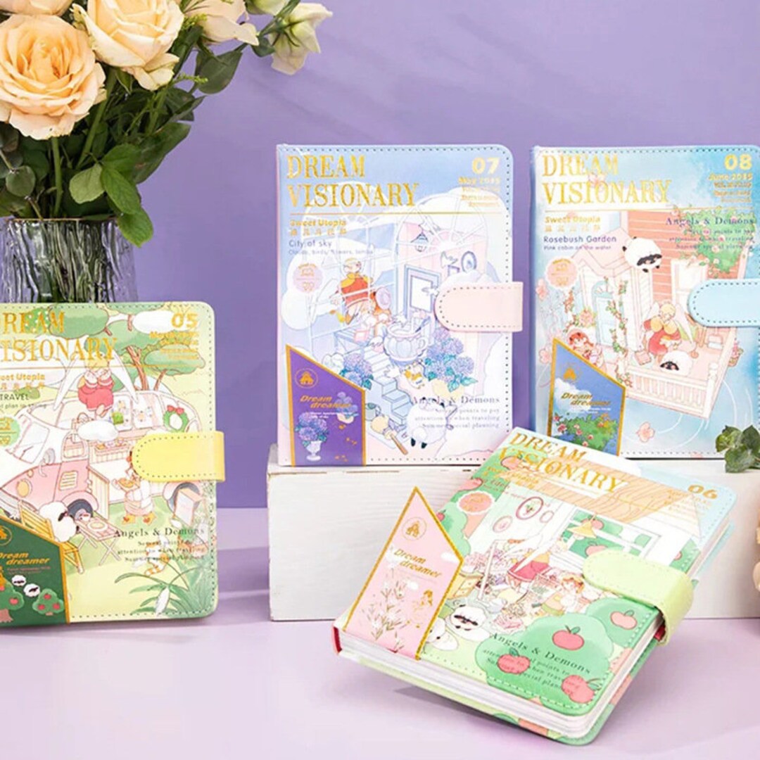 Dream Visionary Notebook - 224 Pages Soft Leather Cover Planner ...