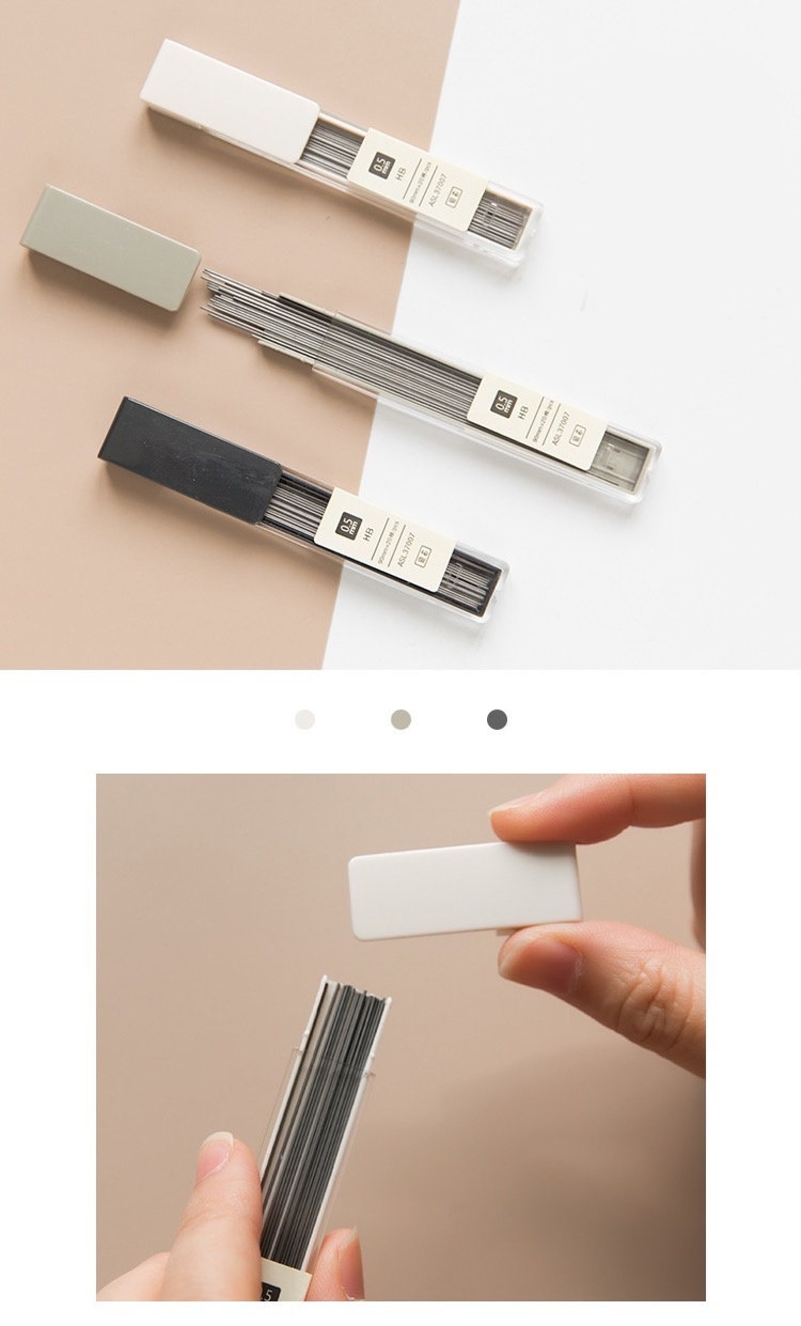 0.5mm Mechanical Pencil Refill One Pack 20 Minimalist Pencil Refill ...
