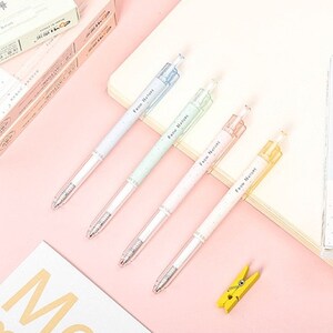 0.5mm Micro Point Black Ink Gel Pen Minimalist Gel Pen Black Ink Office ...