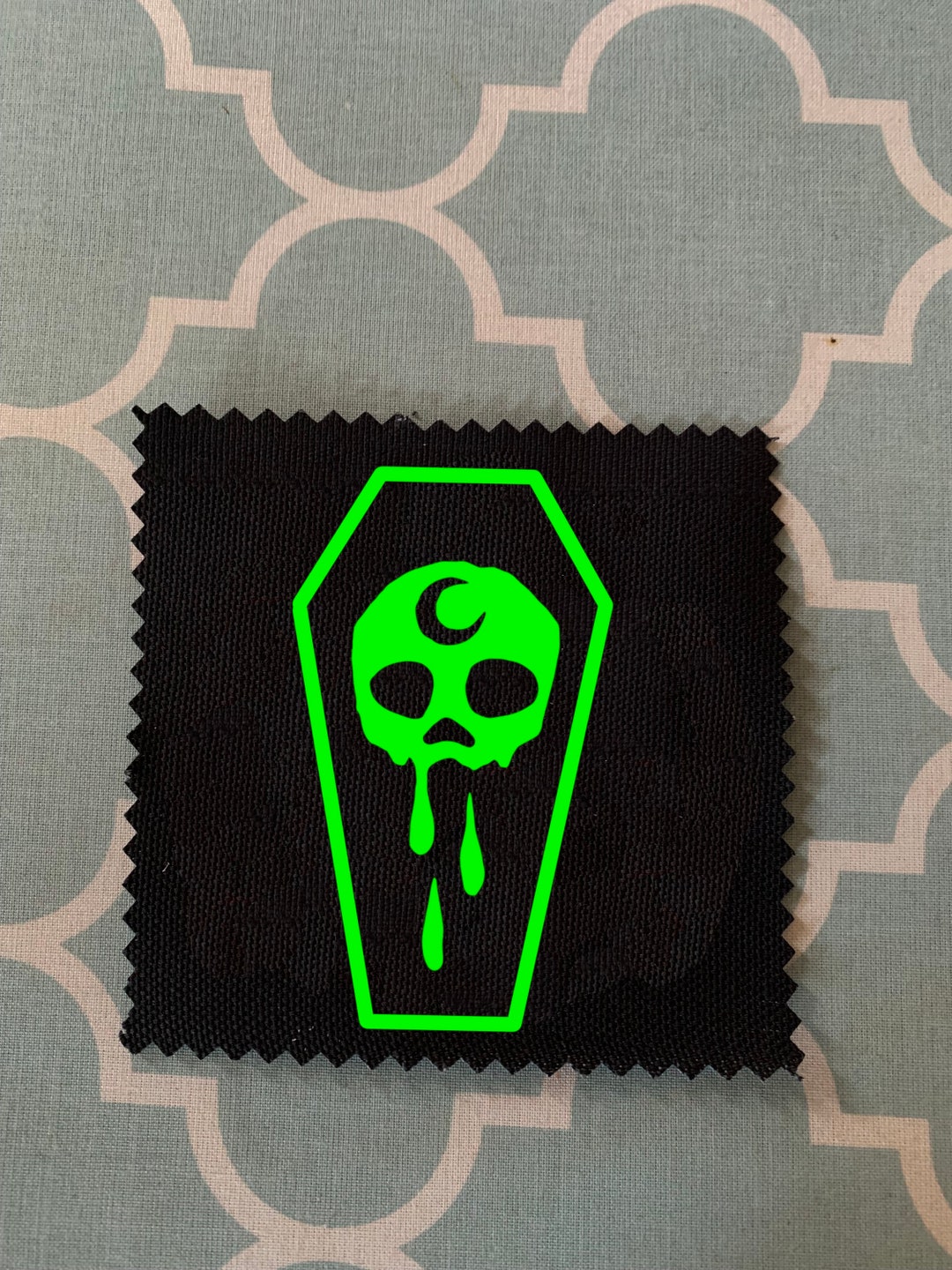 The Funeral Portrait Patch - Etsy