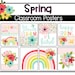 Spring Themed Classroom Posters | Bulletin Board Decor - Etsy