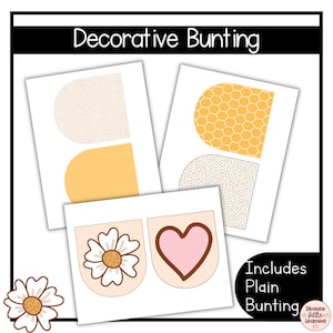 Bee Kind Retro Classroom Posters | Bulletin Board Decor | Bee Theme ...