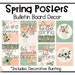 Spring Themed Classroom Posters | Bulletin Board Decor - Etsy
