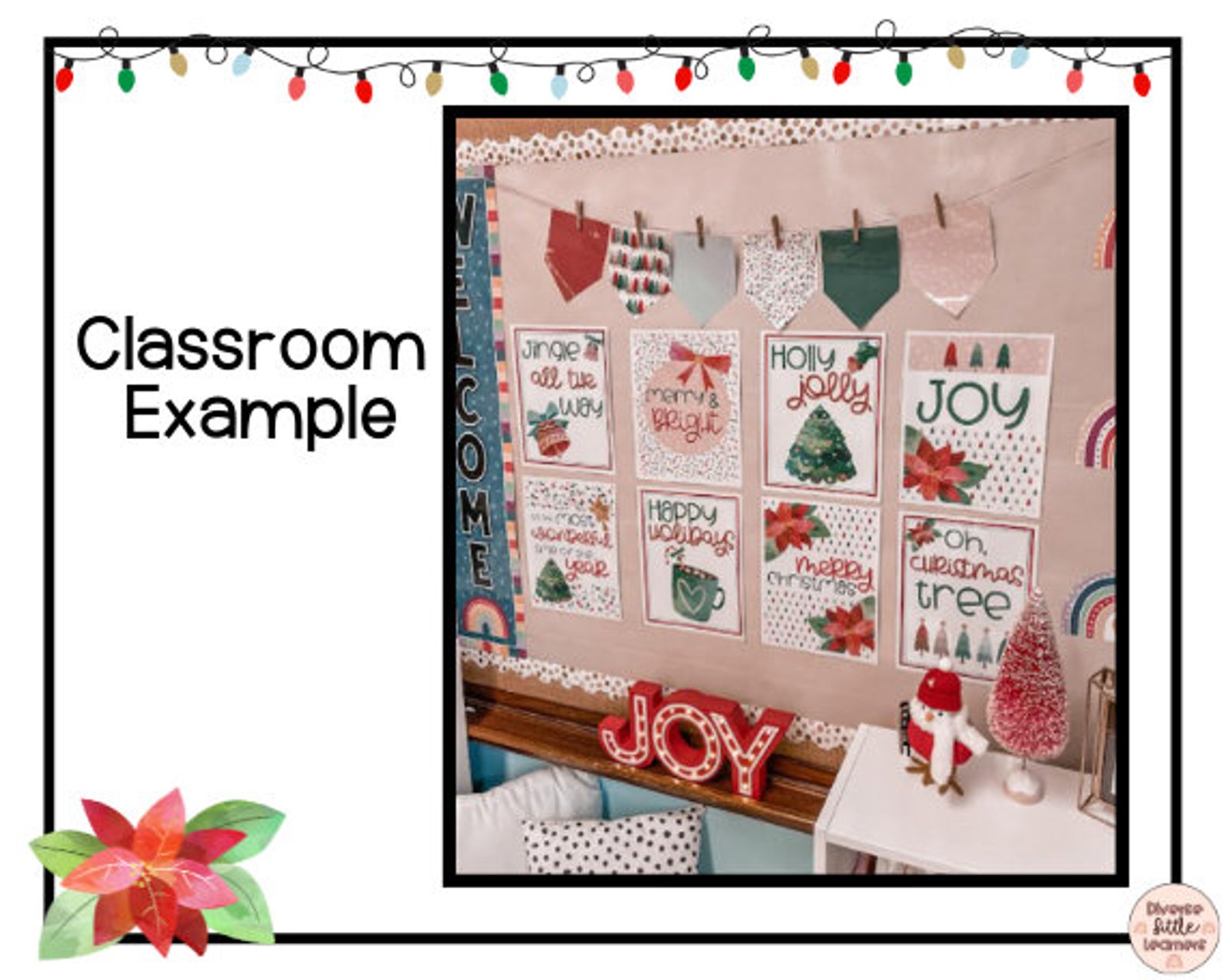 Christmas Classroom Posters | Bulletin Board Decor - Etsy