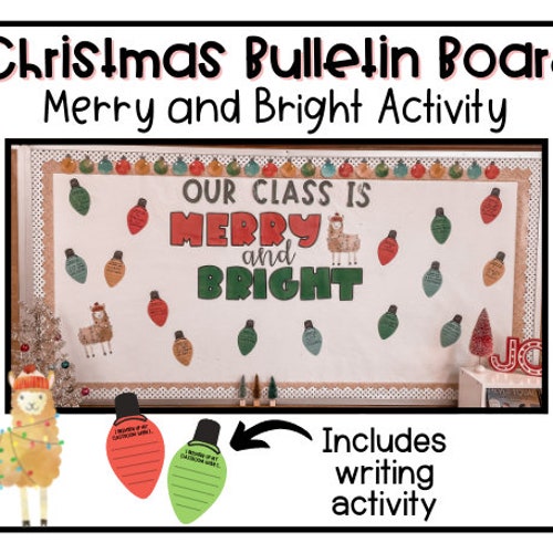 Our Happy Place Bulletin Board Decor Writing Activity - Etsy