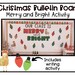 Christmas Bulletin Board Decor | Merry and Bright | Writing Activity - Etsy