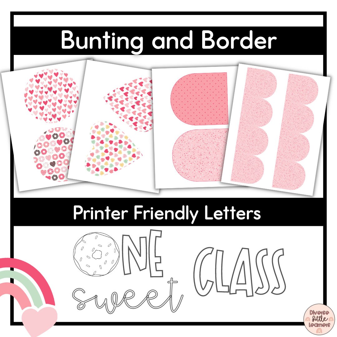 Valentine's Day Bulletin Board Classroom Decor | One Sweet Class ...