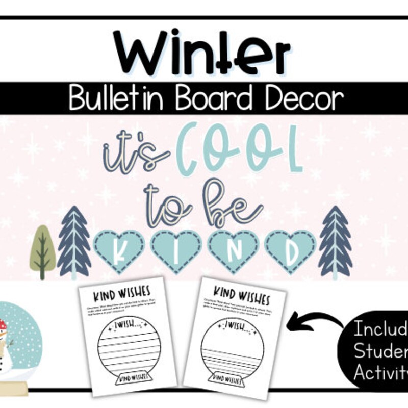 Snow Globe Bulletin Board - Etsy