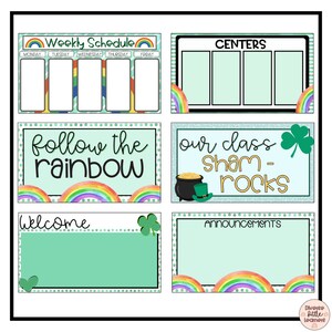 St. Patrick's Day Themed Templates for Google Slides Templates | March ...