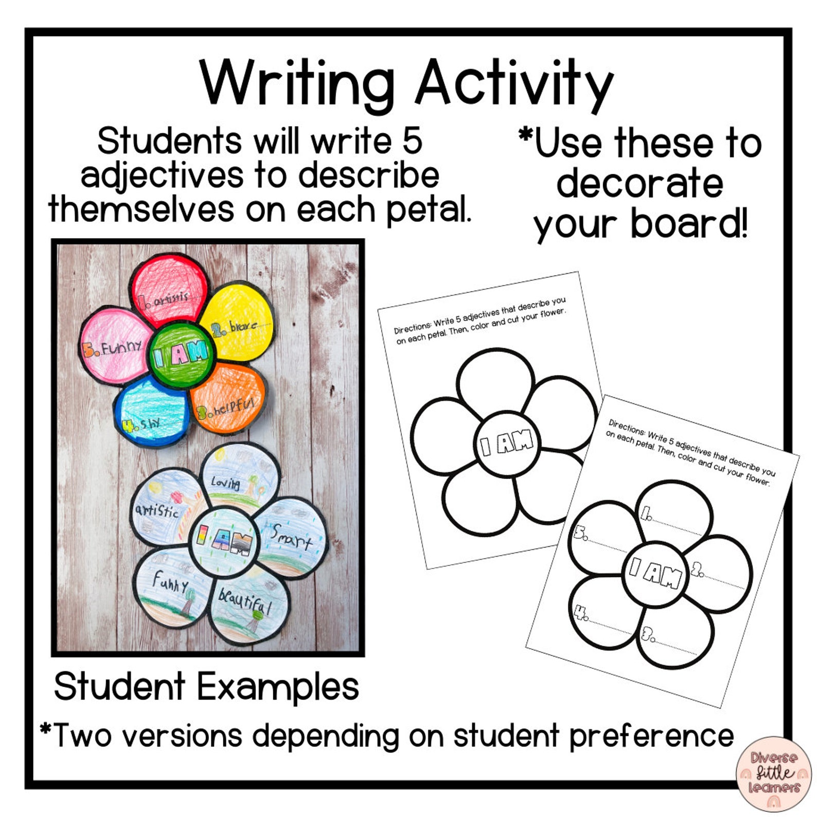 Spring Bulletin Board Decor | Writing Activity | We Are Blooming Theme ...