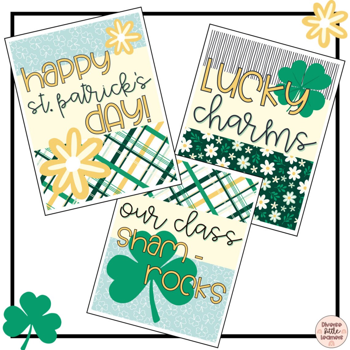 St. Patrick's Day Classroom Posters | Bulletin Board Decor | March ...