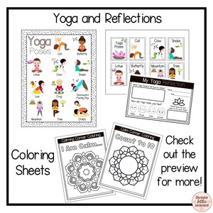 Calm Down Corner | Yoga Cards | Calming Strategies | Breathing ...