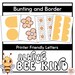 Bee Kind Retro Bulletin Board Decor: Spring Classroom Activity (digital ...