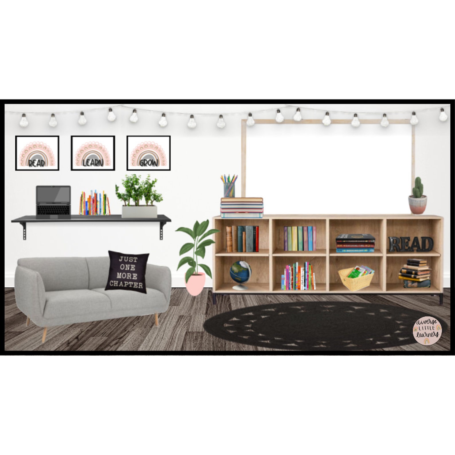 Bitmoji Ready Reading Classroom Templates Etsy