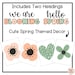 Spring Bulletin Board Decor Writing Activity We Are - Etsy