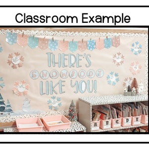 Winter Bulletin Board Decor | There's Snowbody Like You | Writing ...