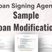 Loan Signing Agent Sample Loan Modification Practice Loan Documents ...