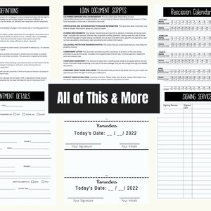 Mobile Notary Signing Agent Binder Package Scripts - Etsy