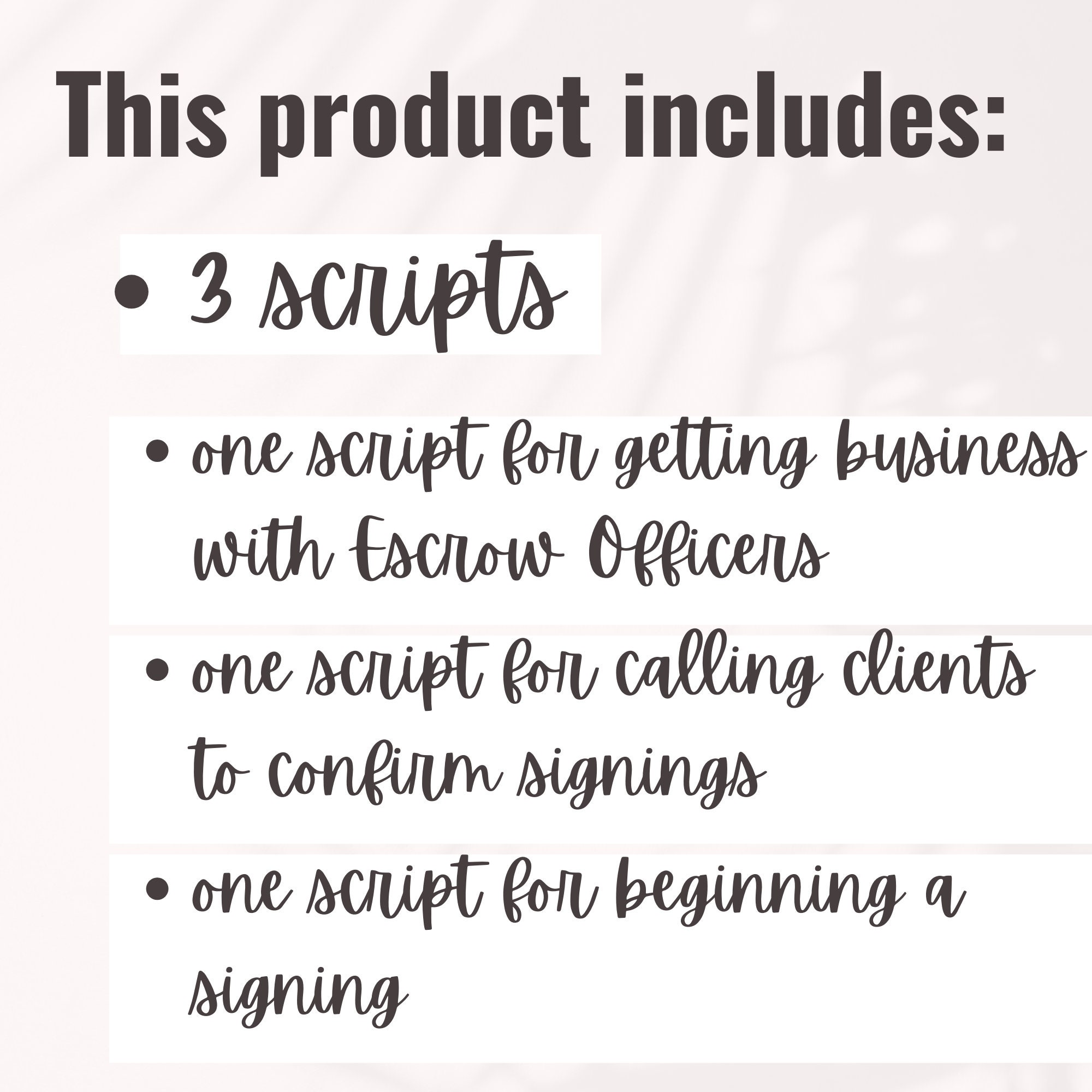 Loan Signing Agent Scripts | Scripts for Signing Agents | Signing Agent ...