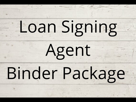 Mobile Notary Signing Agent Binder Package Scripts - Etsy
