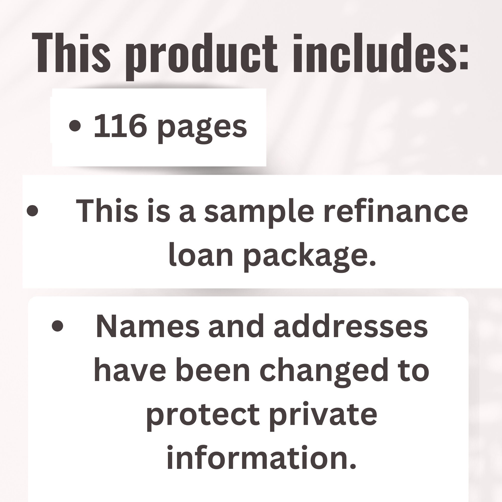 Loan Signing Agent Sample Refinance | Practice Loan Documents ...