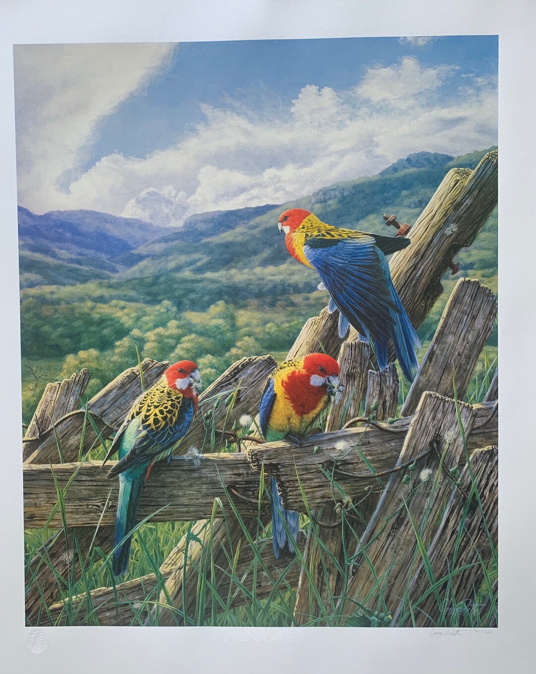 Greg Postle Limited Edition Print “ the Highlanders” 341/600 With ...