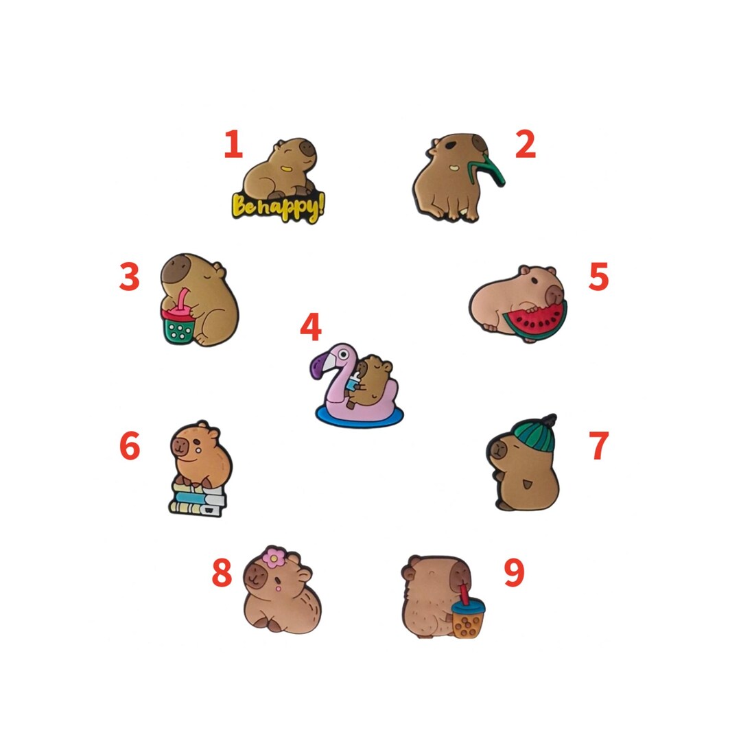 Shoe Charms for Crocs Capybara - Capybaras - Animals - NEW TRENDING ...